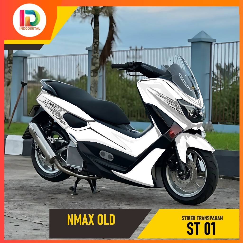 Jual Sticker Striping Transparan UV NMAX OLD VVA ID-01 2016 2017 2018 ...