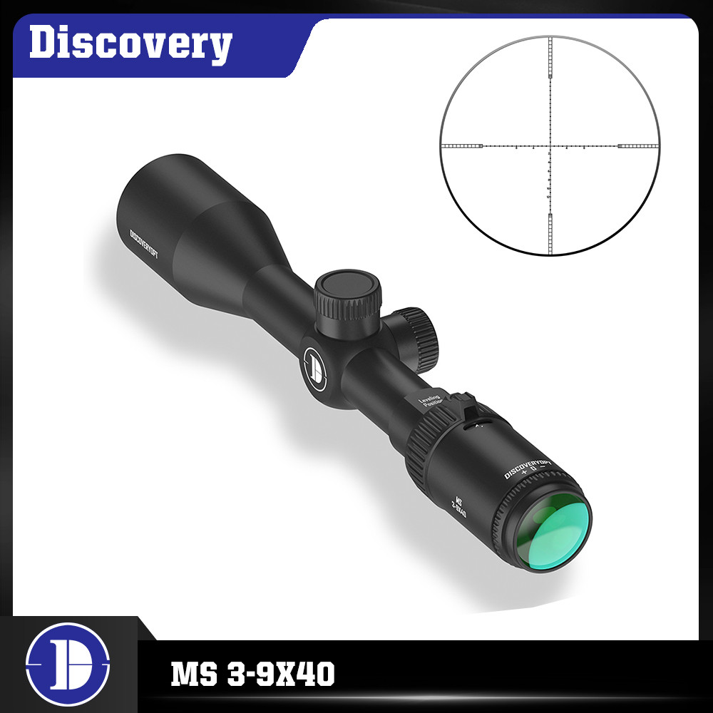 Jual Discovery MS 3-9X40 Spring Rifle Scope Riflescope Tactical Glass ...