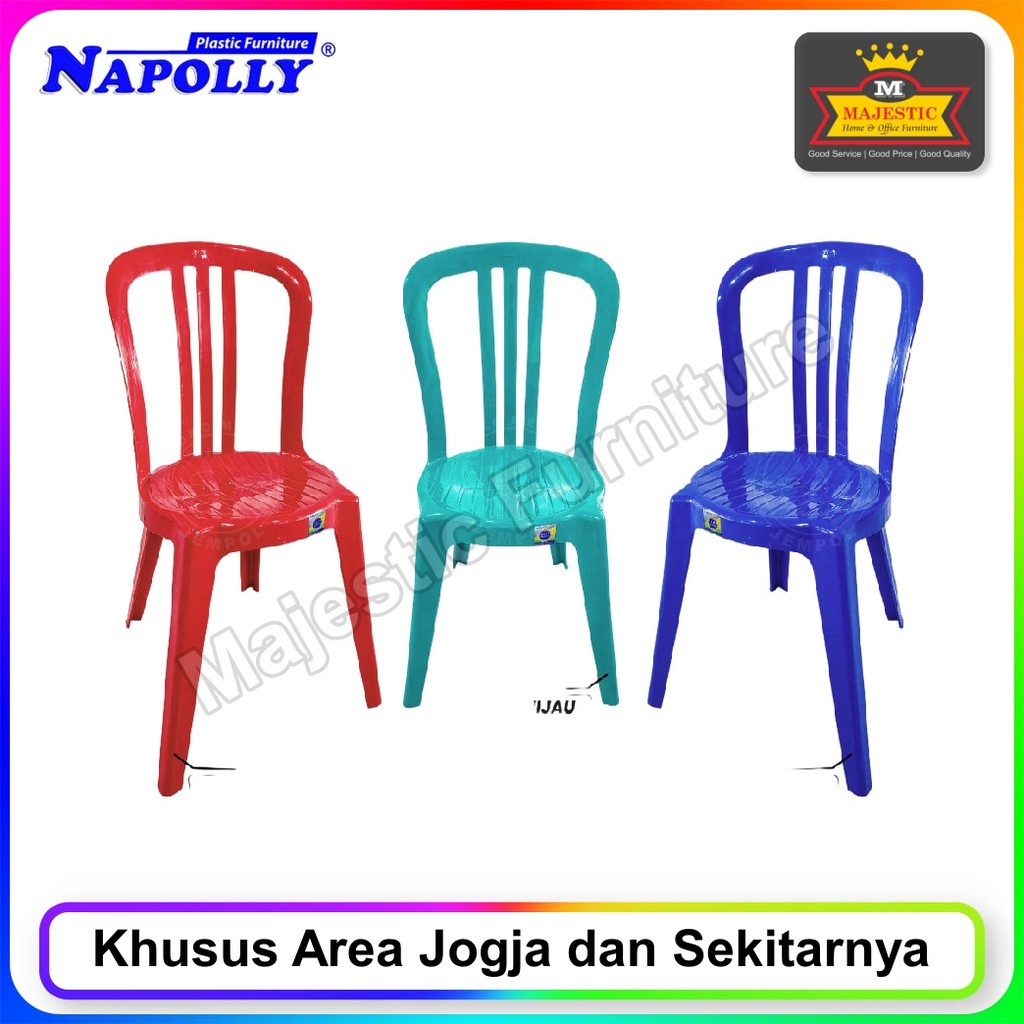 Jual Kursi Plastik Napolly NG 101 (Jogja) | Shopee Indonesia