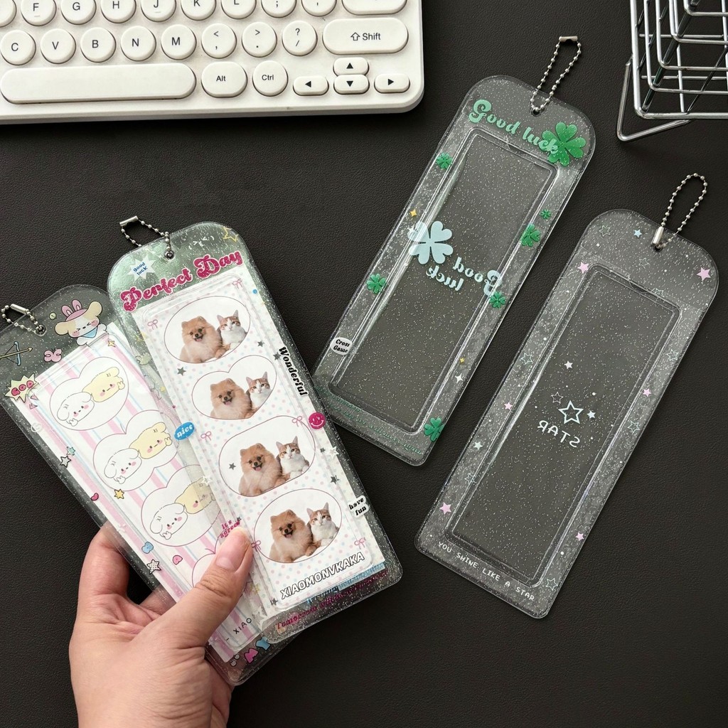 Jual PVC Glitter Jelly Photo Booth Frames - Cartoon Photo Booth Album ...