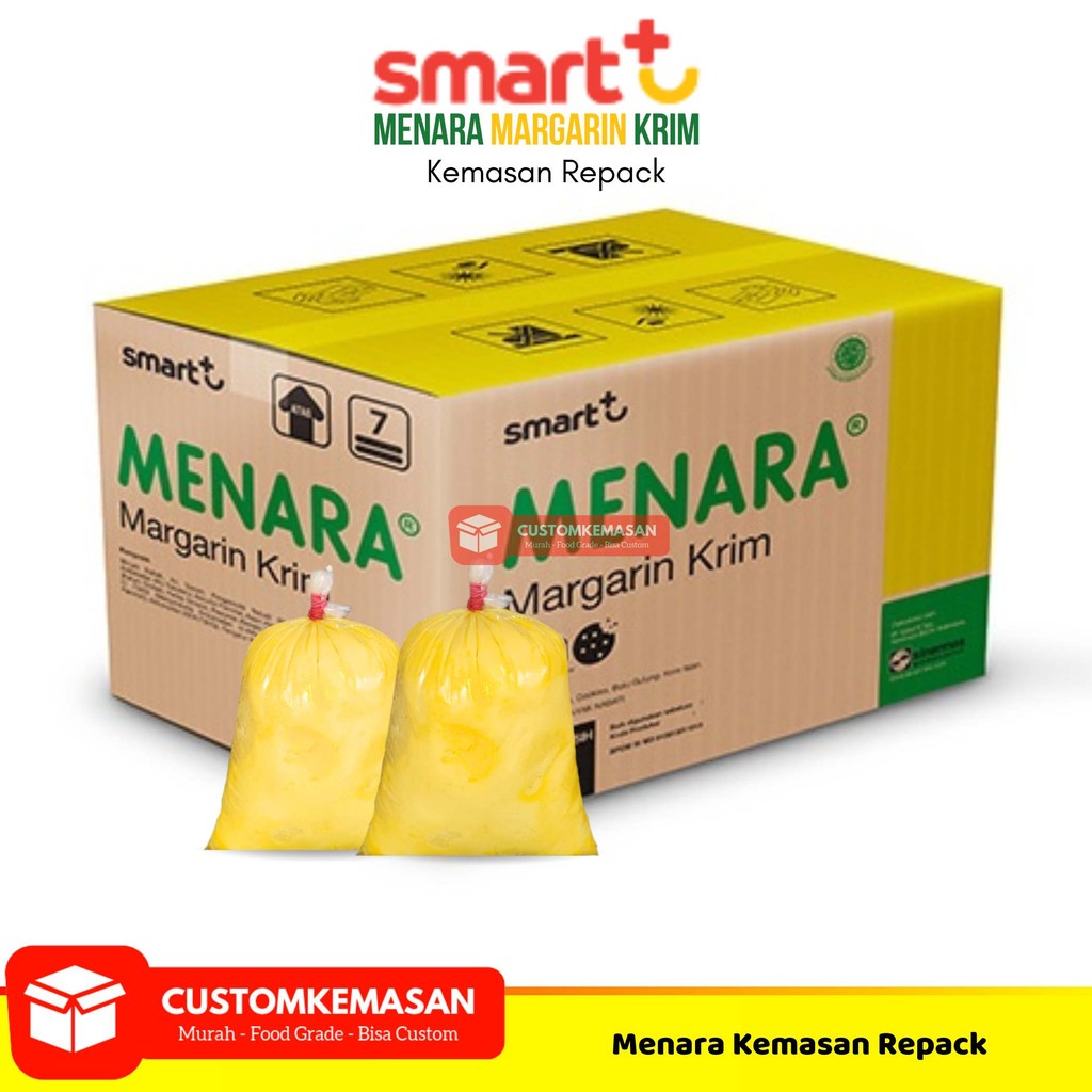 Jual Margarin Mother Menara Repack / Margarin Kemasan Repack / Menara ...