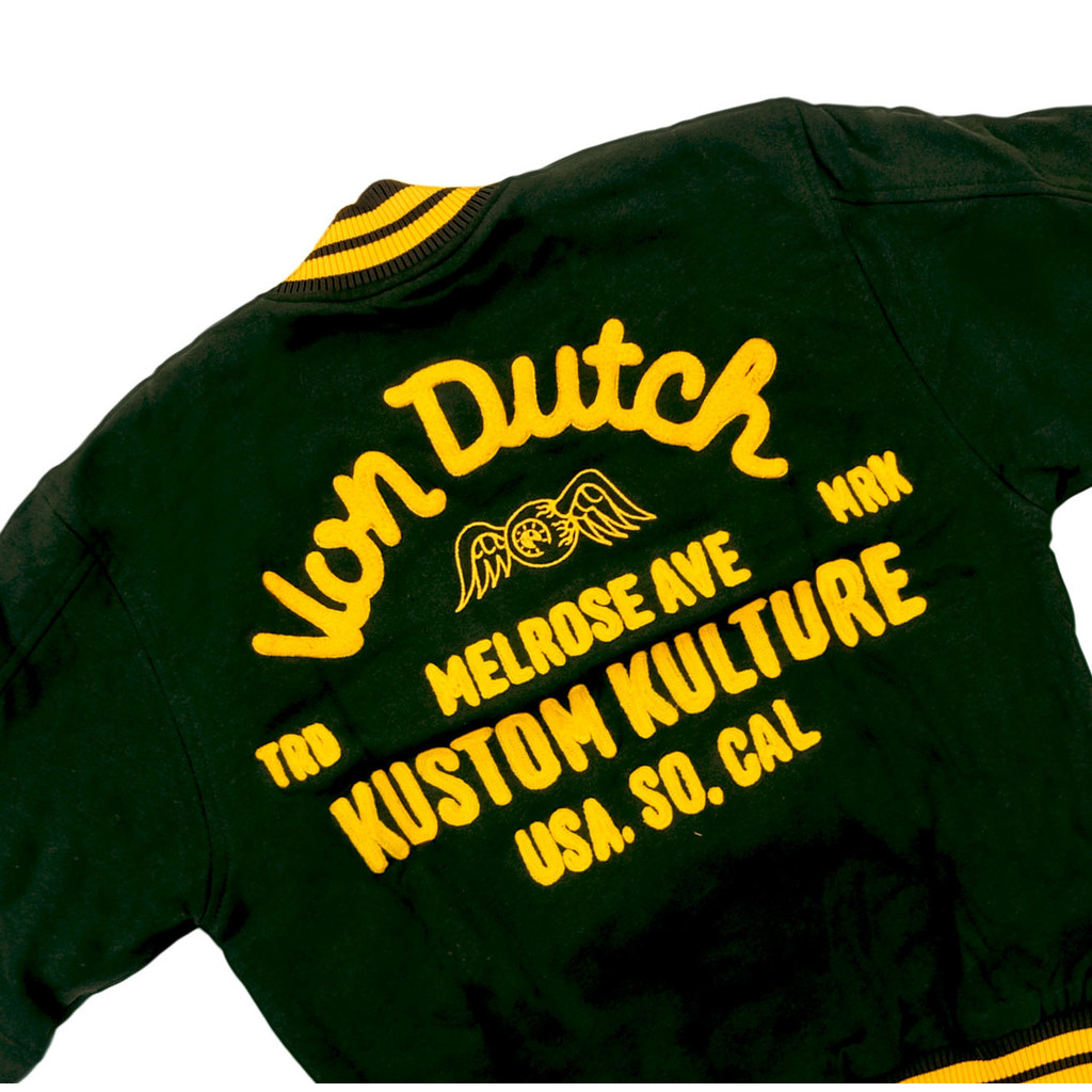 Jual Von Dutch Jacket 1488 Bottle Green | Shopee Indonesia