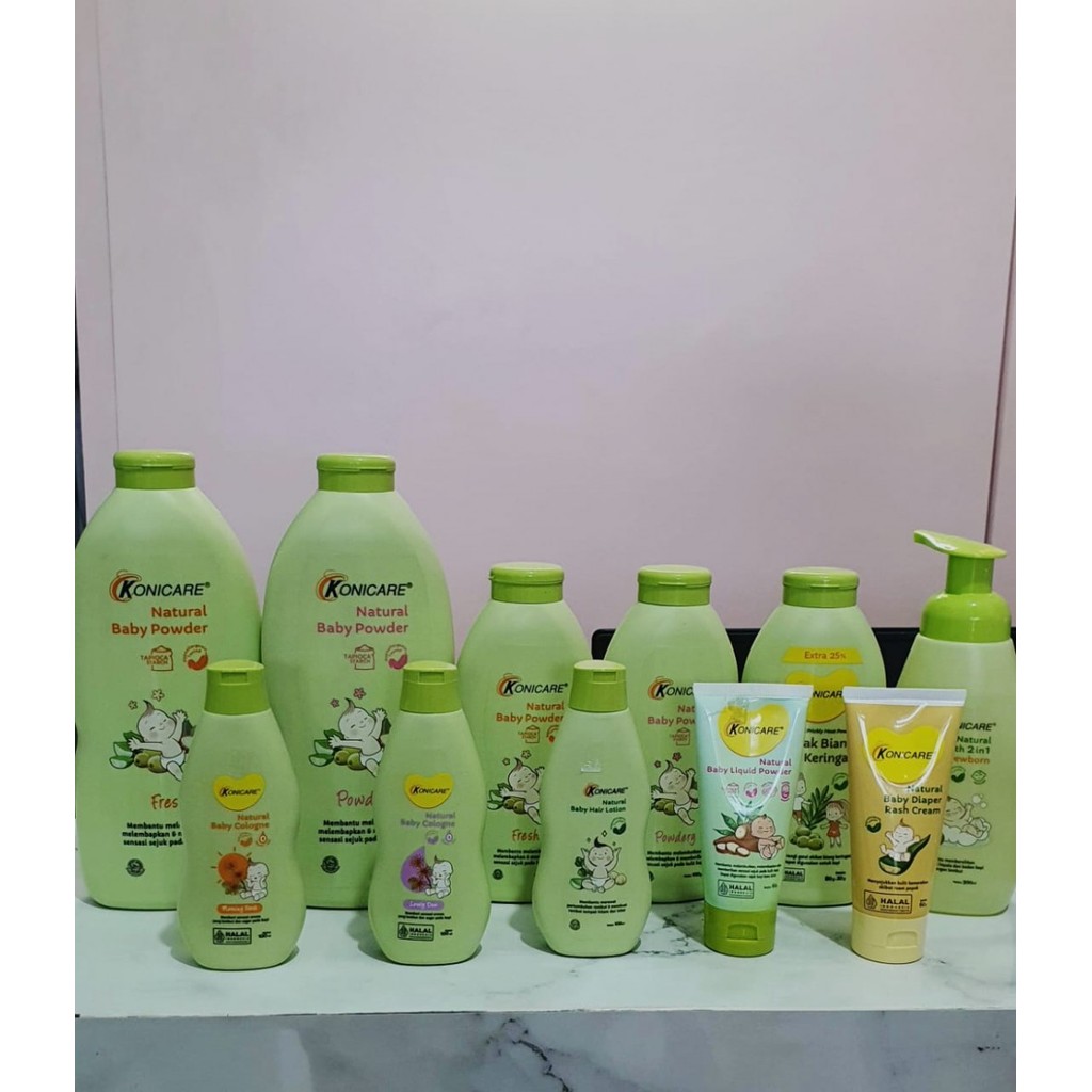 Jual Konicare Skincare Baby/Natural Baby Powder Bedak Bayi/cologne/Rash ...