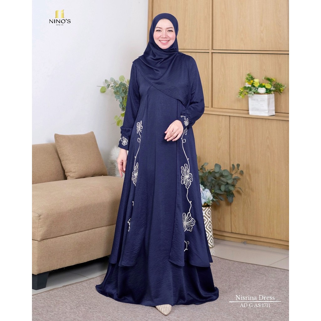 Jual Ninos Design Nisrina Dress | Shopee Indonesia