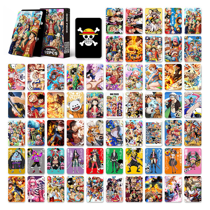 Jual 92PC LOMO CARD PHOTO CARD KARTU ANIMASI ONE PIECE BAJAK LAUT ...
