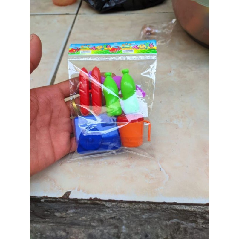 Jual 10bij mainan curah teko botol set | Shopee Indonesia