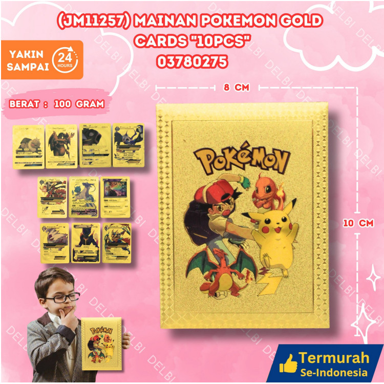 Jual 10pcs Kartu Pokemon Go Pikachu Charizard Emas Charizard Pikachu ...