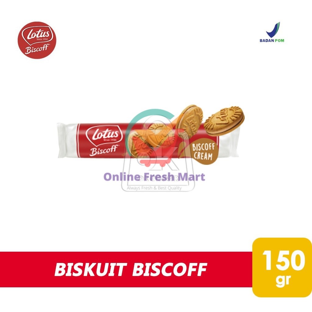 Jual Biskuit Karamel Lotus Biscoff Sandwich Cookies Roll Bulat (150 gr ...