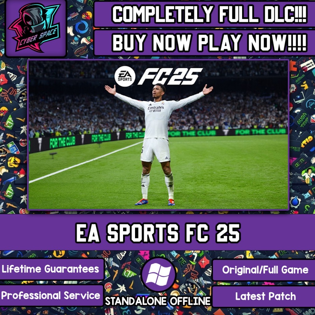 Jual EA SPORTS FC 25 [Standalone Offline] [Full DLC] Cyber Space PC ...