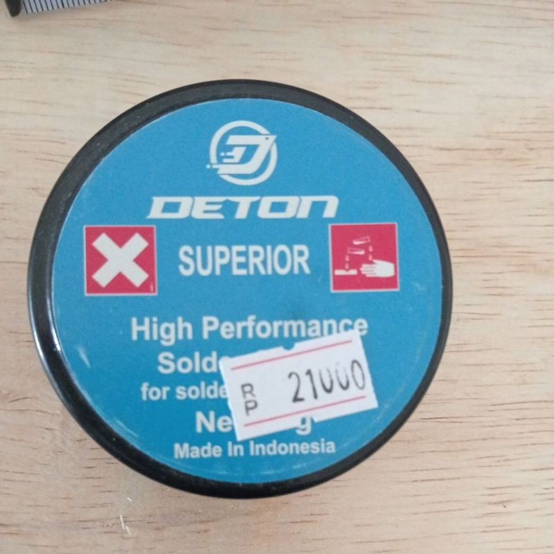 Jual DETON SUPERIOR PELUMAS SOLDER | Shopee Indonesia