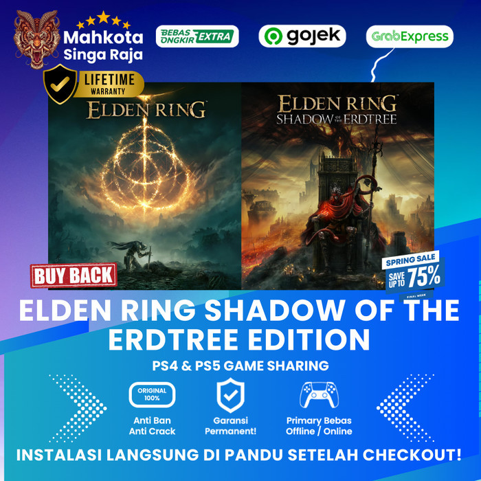 Jual Elden Ring : Shadow of The Erdtree - PS4 - PS5 - Digital Game Sharing | Shopee Indonesia