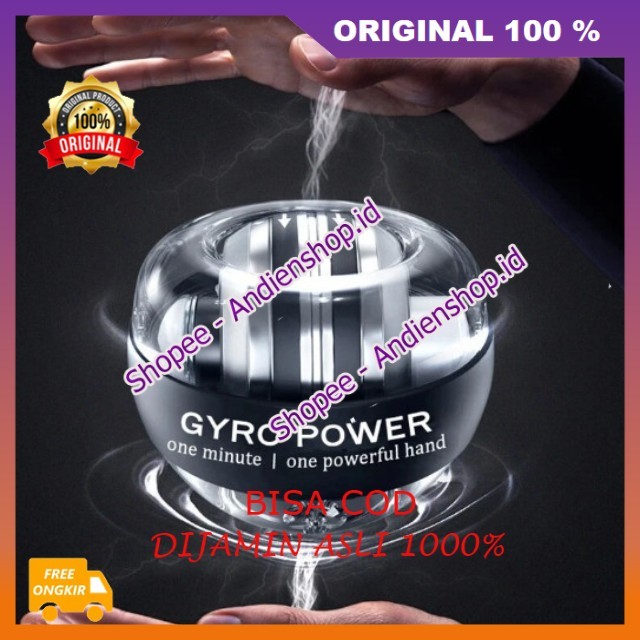 Jual Gyro Ball Melatih Otot Tangan Alat Latihan Tangan Wrist Ball Gyro ...