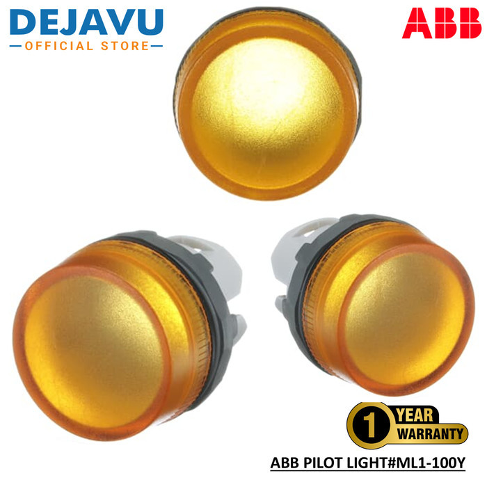 Jual ABB Pilot Light ML1-100R / Red (1SFA611400R1001), ML1-100G / Green (1SFA611400R1002), ML1 ...