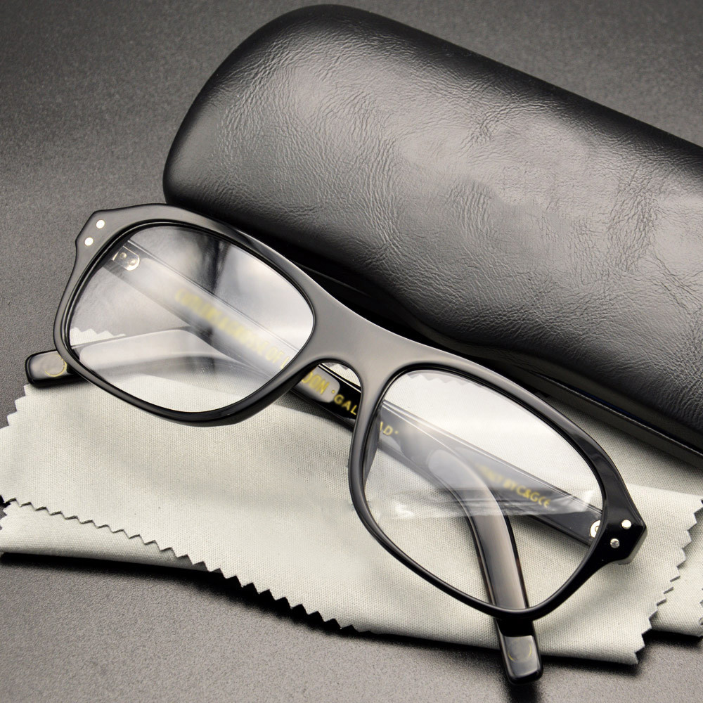 Jual Kingsman Eyeglasses Frame with Case Retro Handmade Acetate ...