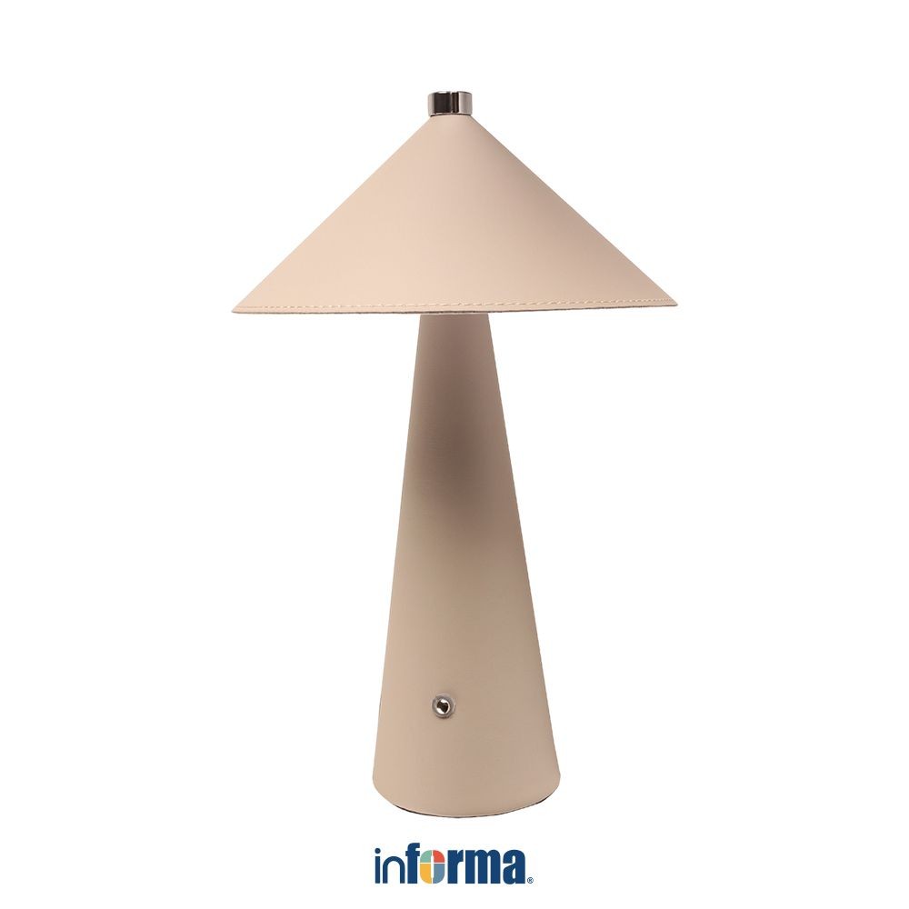 Jual Informa Ciel Lampu Meja Rechargeable - Krem Beige Decorative Table ...