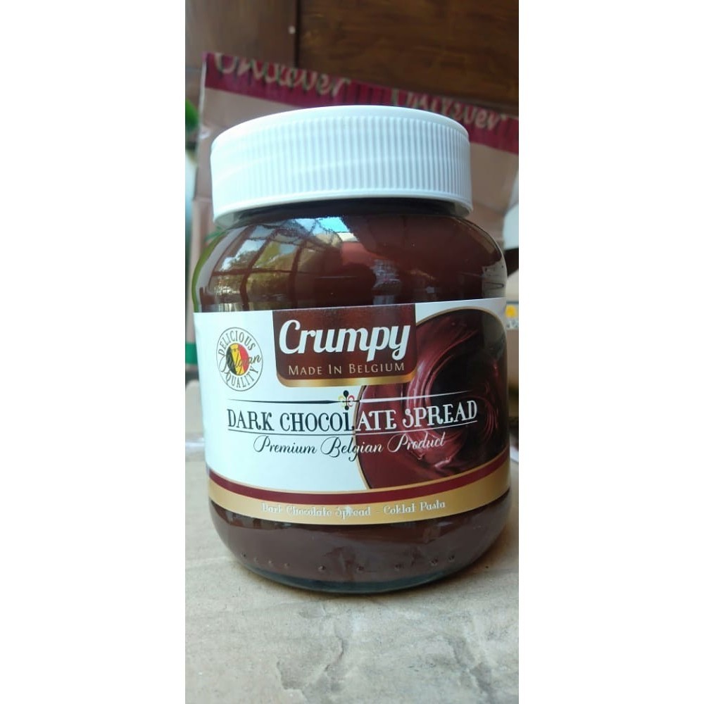 Jual Crumpy Dark Chocolate 400gr /Selai Coklat Pasta / Dark Coklat ...