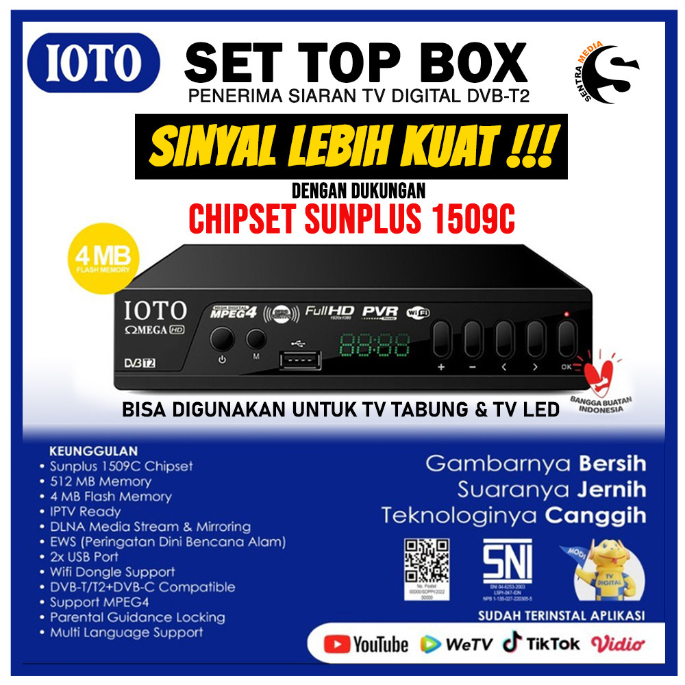 Jual STB IOTO ,STB FREEBOX, & PIOLINE SET TOP BOX CHIPSET SUNPLUS ...