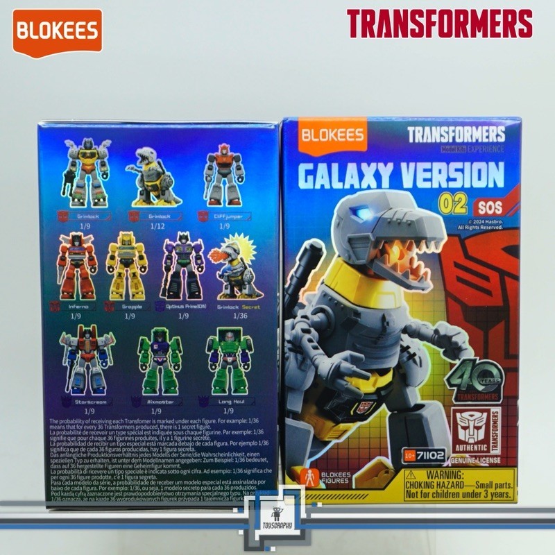 Jual Blokees Transformers Galaxy Version GV02 SOS GV 02 Blind Box | Shopee Indonesia
