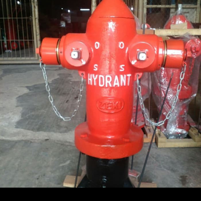 Jual HYDRANT PILLAR MERK ZEKI 4" 2.5" 2.5" FIRE HYDRANT | Shopee Indonesia