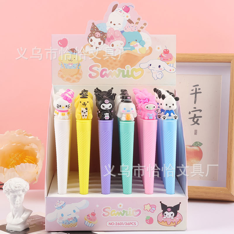 Jual THE VIRAL STORE PULPEN BOLPEN PENA GEL ICE CREAM CONE ESKRIM ...