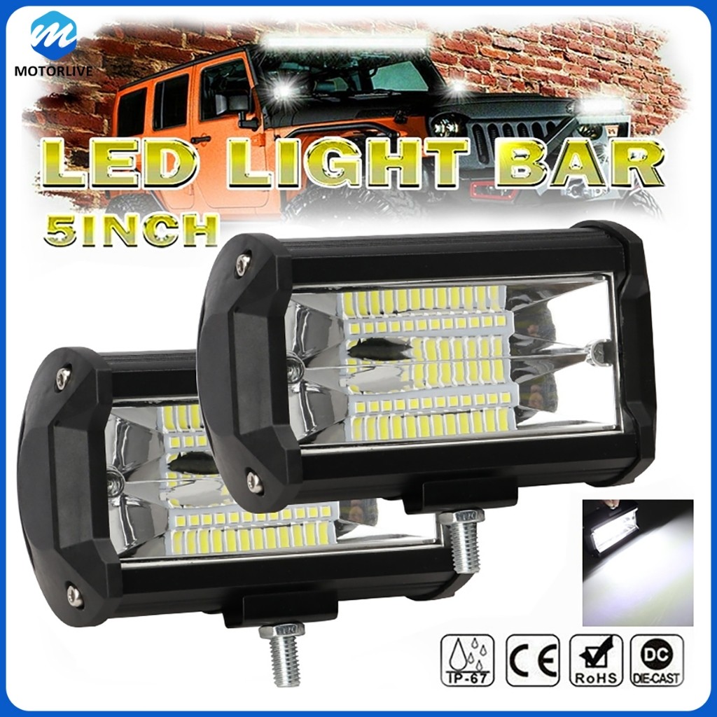Jual 1 buah Lampu Led Bar 48W Led Bar Lampu Sorot Off Road Lampu Kerja ...