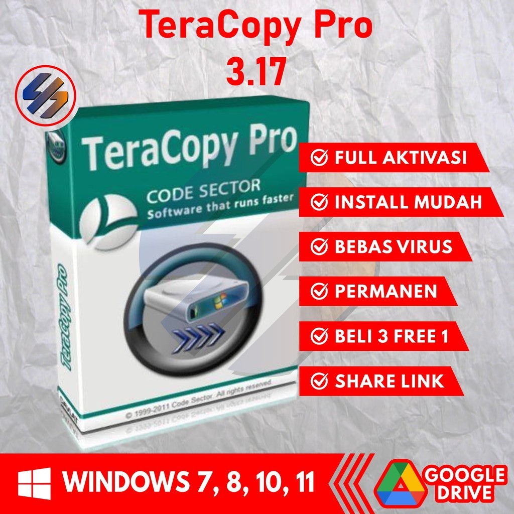 Jual TeraCopy Pro 3.17 Full Version || WIN || SOFTWARE | Shopee Indonesia