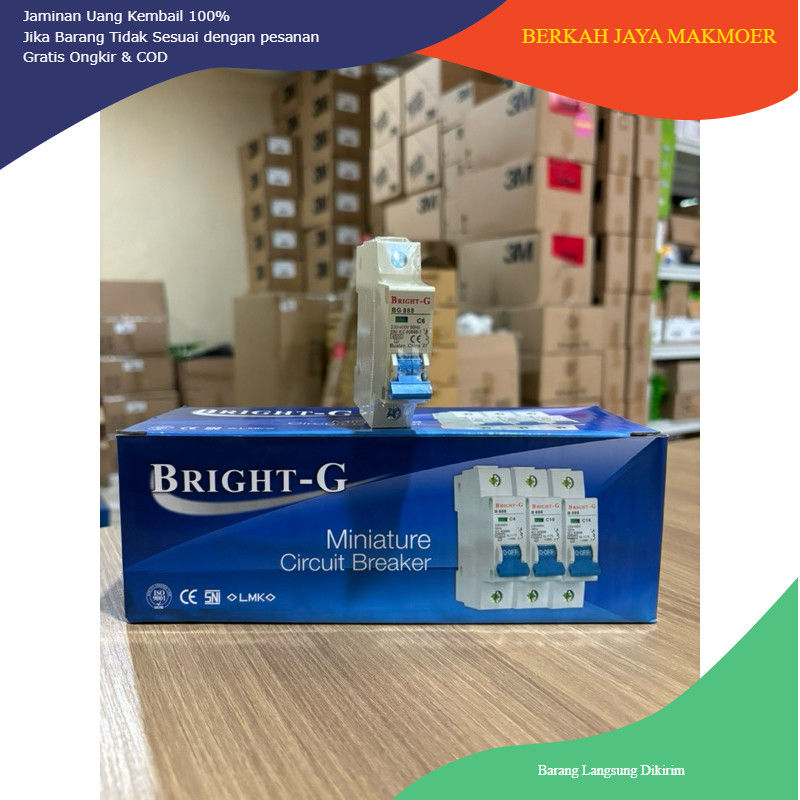 Jual [PROMO] MCB LISTRIK / SEKRING LISTRIK 1PHASE 4/6/16/20/25 AMPERE ...