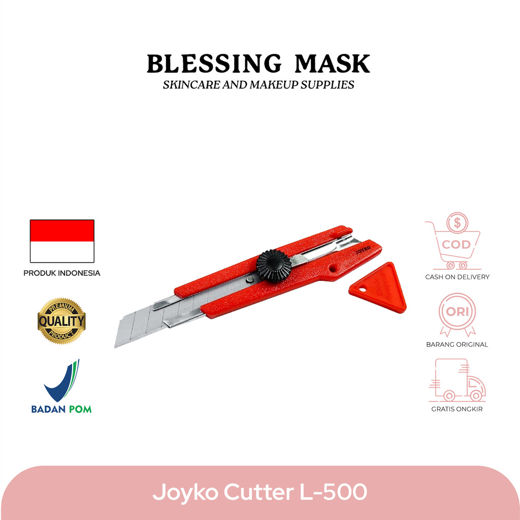 Jual JOYKO Cutter | Pemotong Joyko L-500 - Blessingmask ACC | Shopee ...