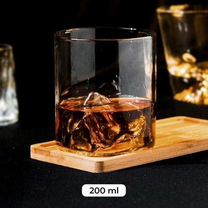 Jual Gelas Sloki Kaca Whiskey Bir Wine Anggur Whisky Japanese Mt. Asama ...