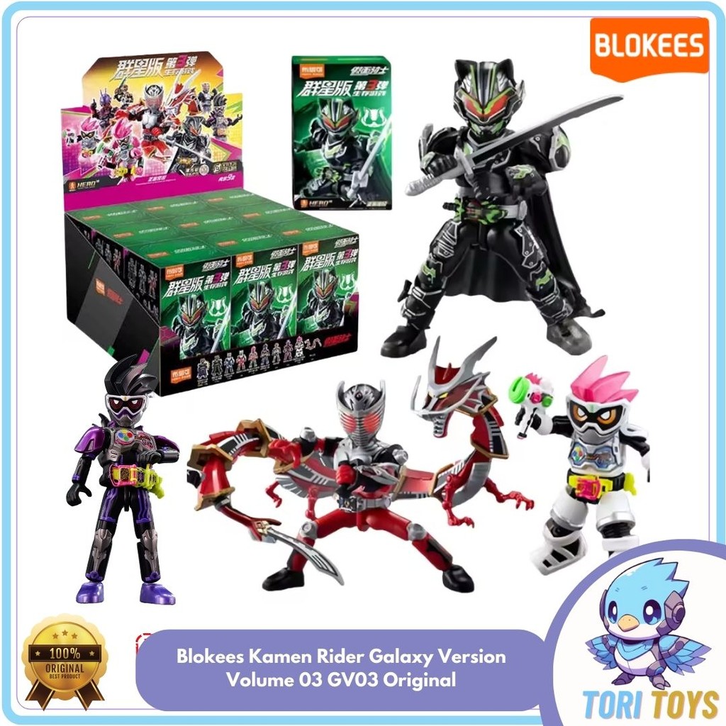 Jual Blokees Kamen Rider Galaxy Version 03 GV03 Survival Game Original Ryuki ExAid Genm Tycoon ...