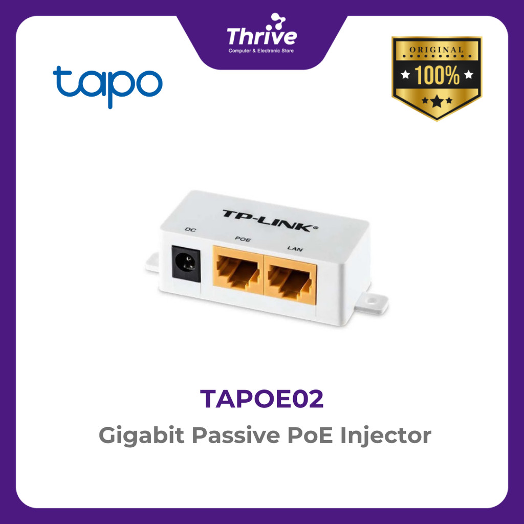Jual TP-LINK Gigabit Passive PoE Injector | Shopee Indonesia