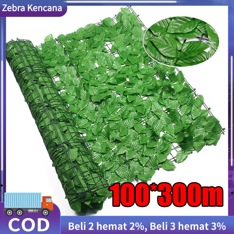 Jual Daun Rambat Sintetis Ukuran 1 Meter x 3 Meter Daun Hias Ornamen ...