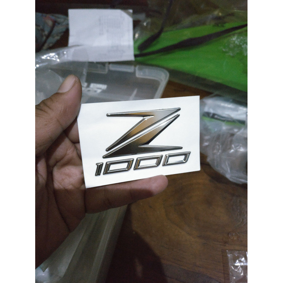 Jual Stiker sticker emblem timbul kawasaki z1000 sugomi | Shopee Indonesia
