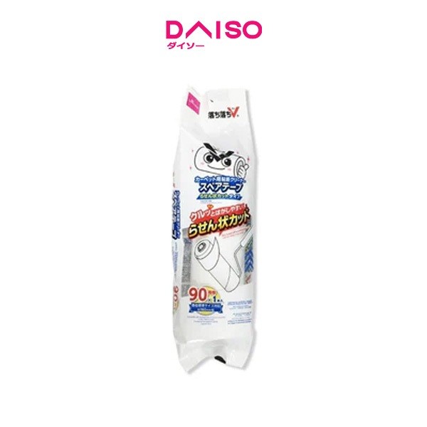 Jual Daiso Refill Roll for Lint Roller -Ochiochi V - 90 Wound Sheets ...