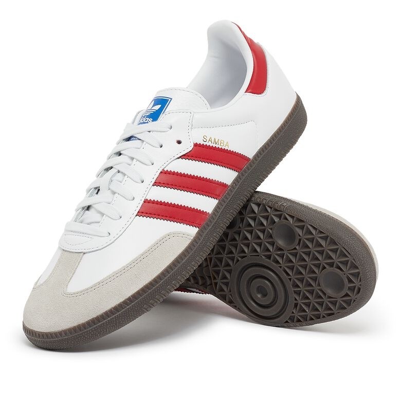 Jual adidas Originals Samba OG White Red Gums | Shopee Indonesia