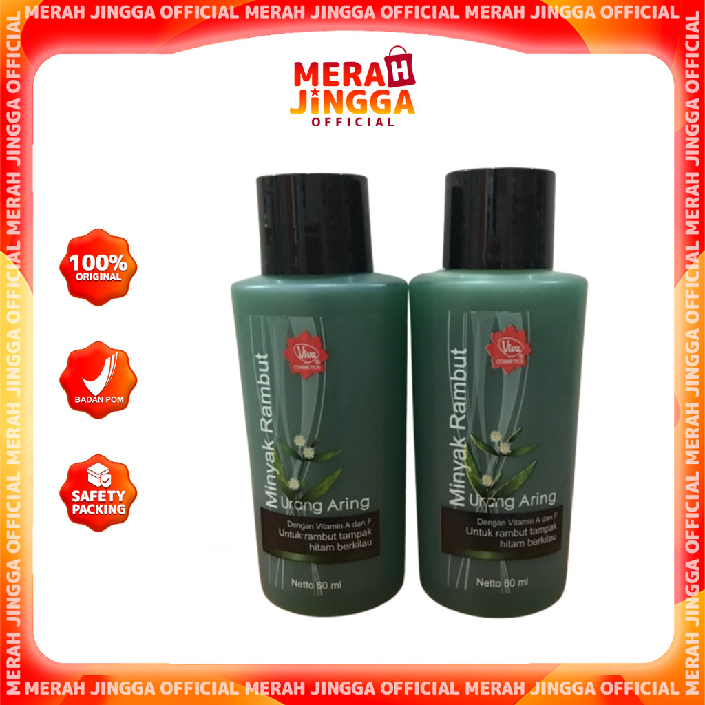 Jual Viva Minyak Rambut Urang Aring 60ml | Merah Jingga Official ...