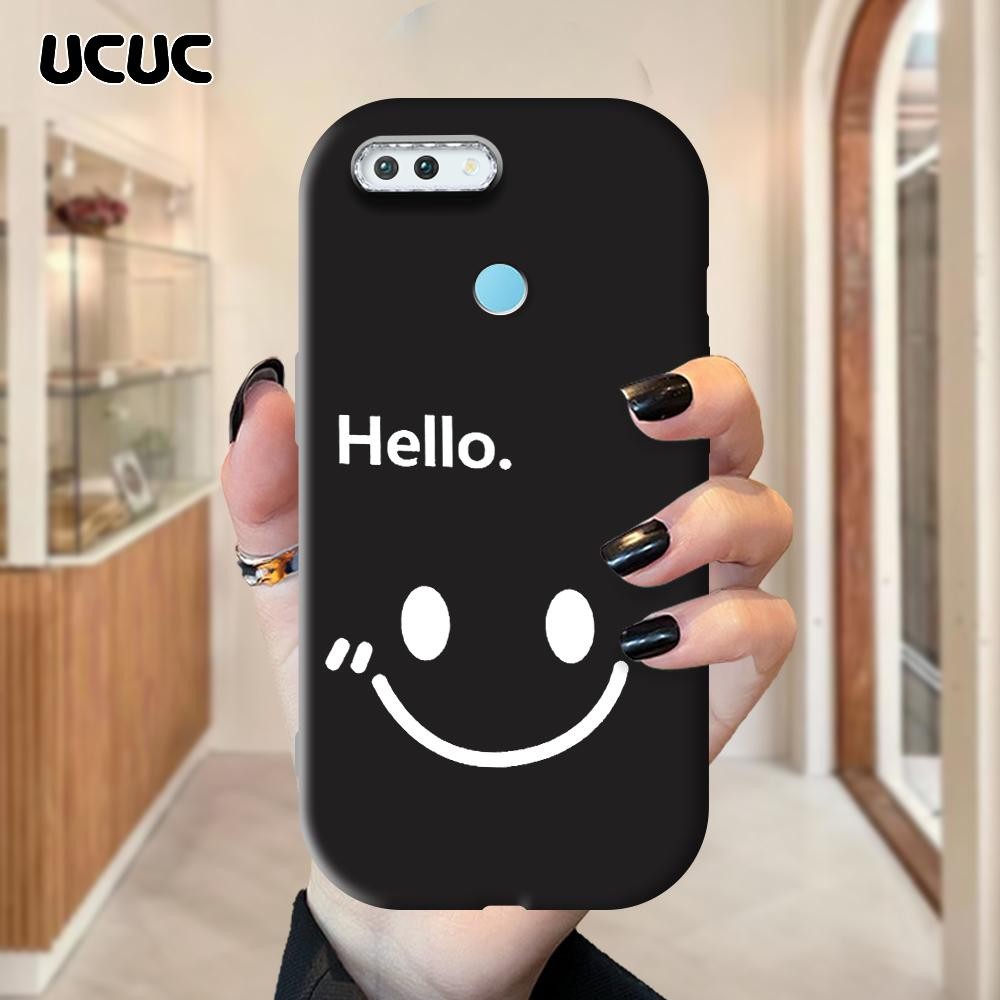 Jual UCUC OPPO F9 New Smiley face Pattern Design Silver Edge Lens Untuk ...