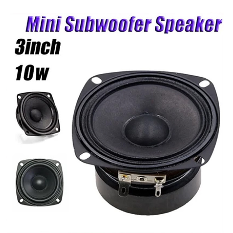 Jual Mini Subwoofer Speaker 3 inch High Power HIFI low bass 3 in magnet ...