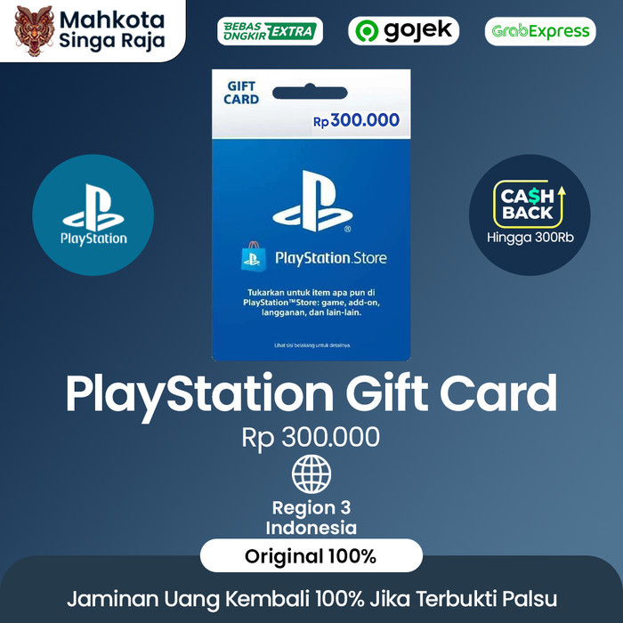 Jual PSN Card Playstation Network Card Indonesia IDR 300.000 | Shopee ...