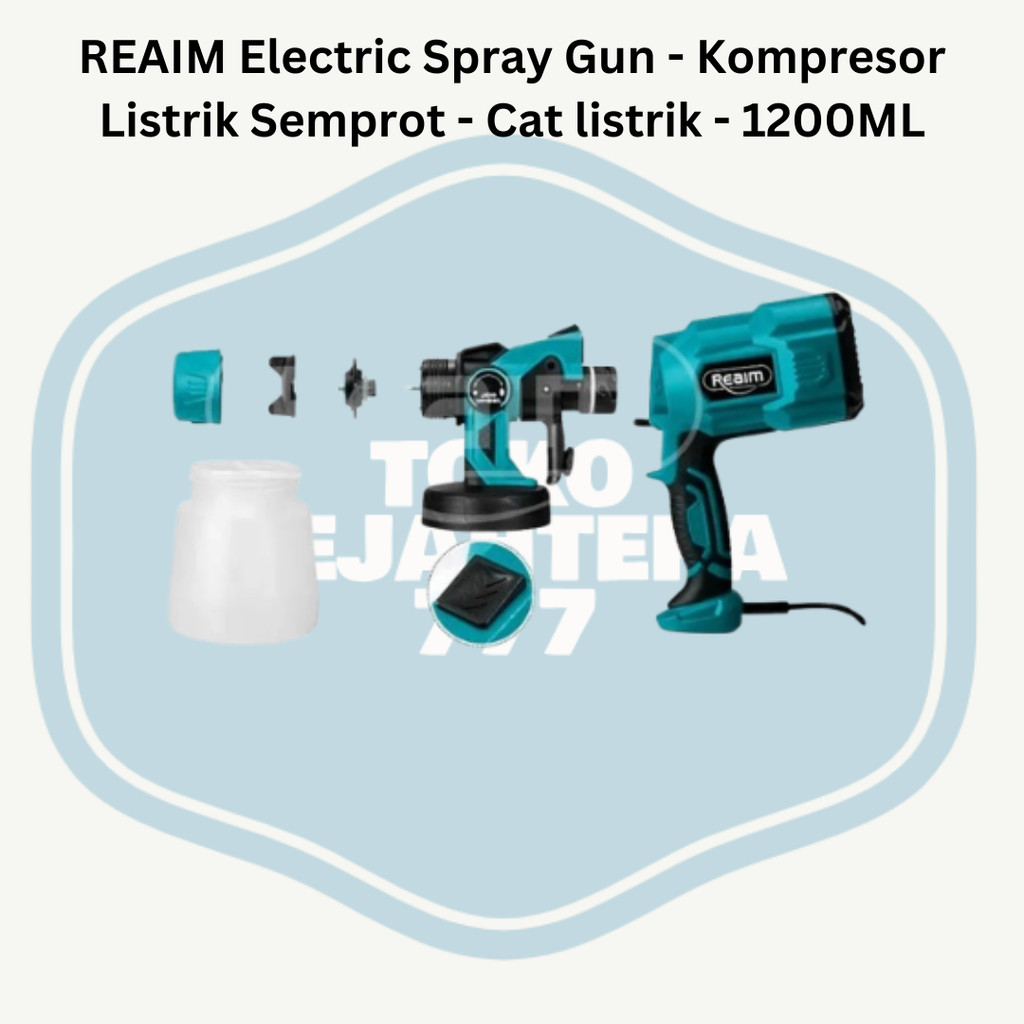 Jual REAIM Electric Spray Gun - Kompresor Listrik Semprot - Cat listrik ...
