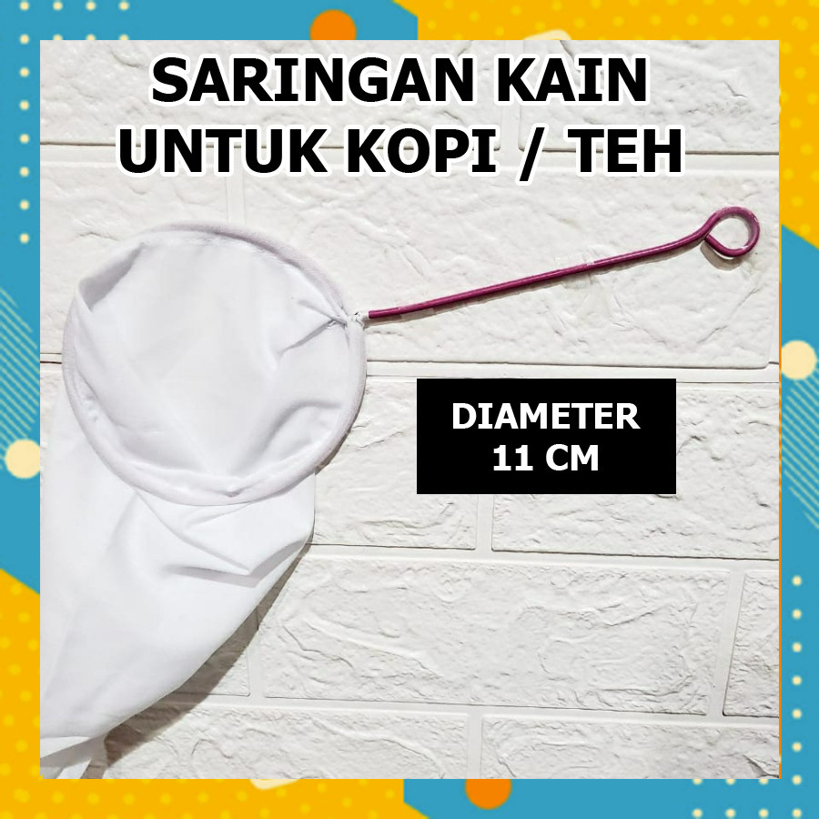 Jual Saringan Kain Kopi Teh Serbaguna Thai Tea Coffee Tapisan Kopi Teh ...