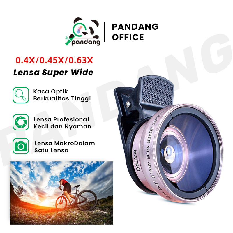 Jual Pandang Lensa Kamera Hp 0.5X 2in1 Lensa Super Wide Angle Lens ...