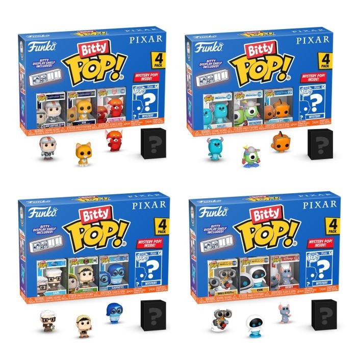 Jual Funko POP! Bitty Pop Pixar Assortment | Shopee Indonesia