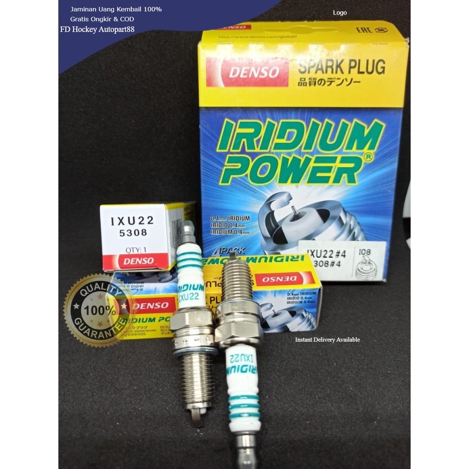 Jual Busi DENSO Iridium IXU22 Toyota Avanza Xenia vvti Rush terios wagon spin karimun veloz ...