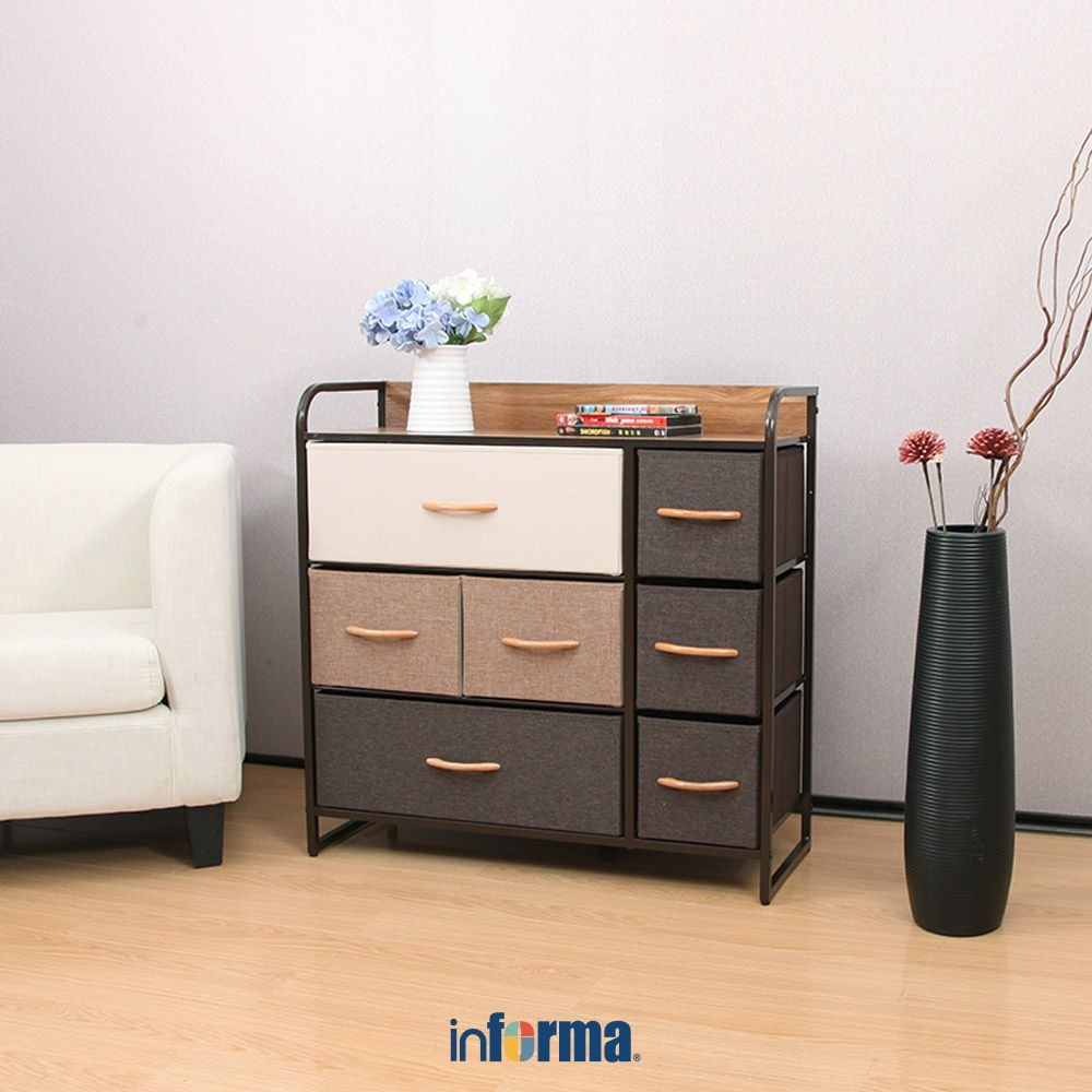Jual Informa Floyd Laci Penyimpanan 7 Tingkat Laci Kabinet Serbaguna ...