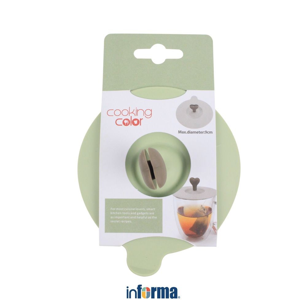 Jual Informa Cooking Color 24.5 cm Prun Tutup Cangkir - Hijau Cup Cover ...
