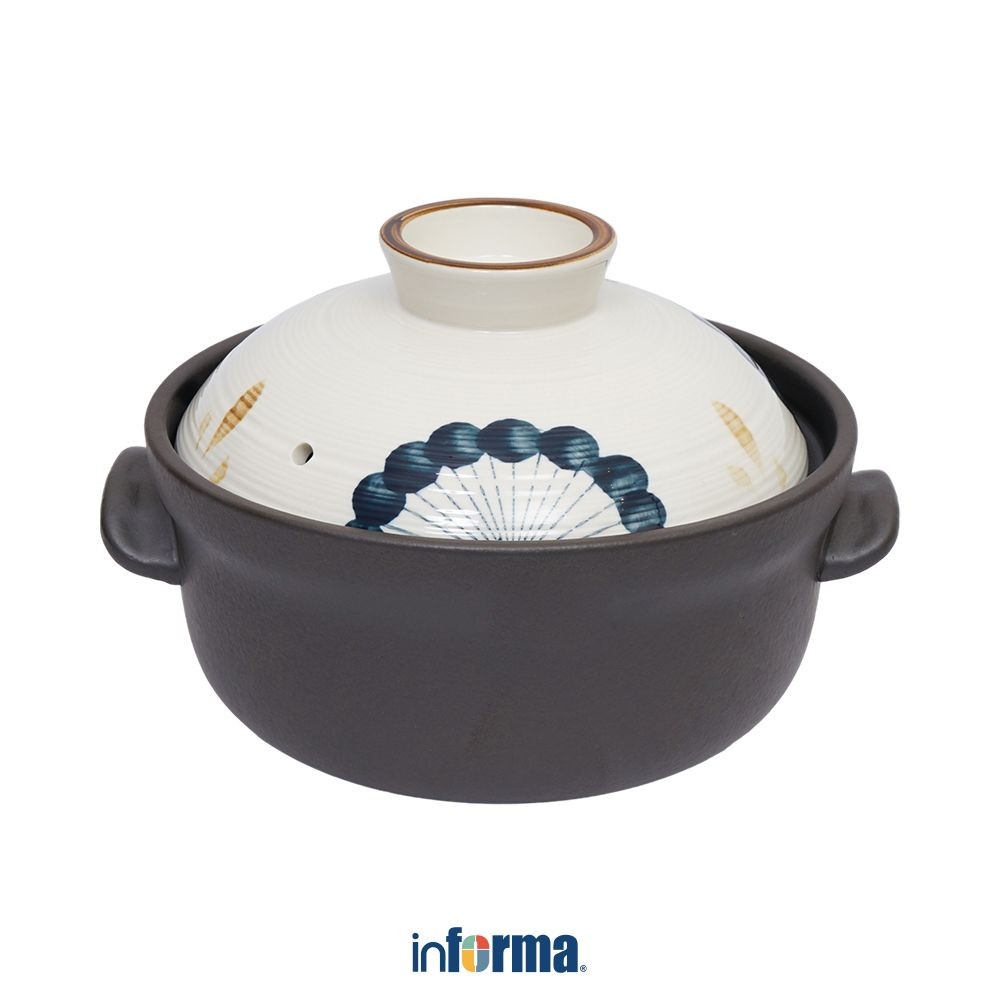 Jual Informa Appetite 2 ltr Nara Panci Casserole - Hitam Pot Masak Sup ...