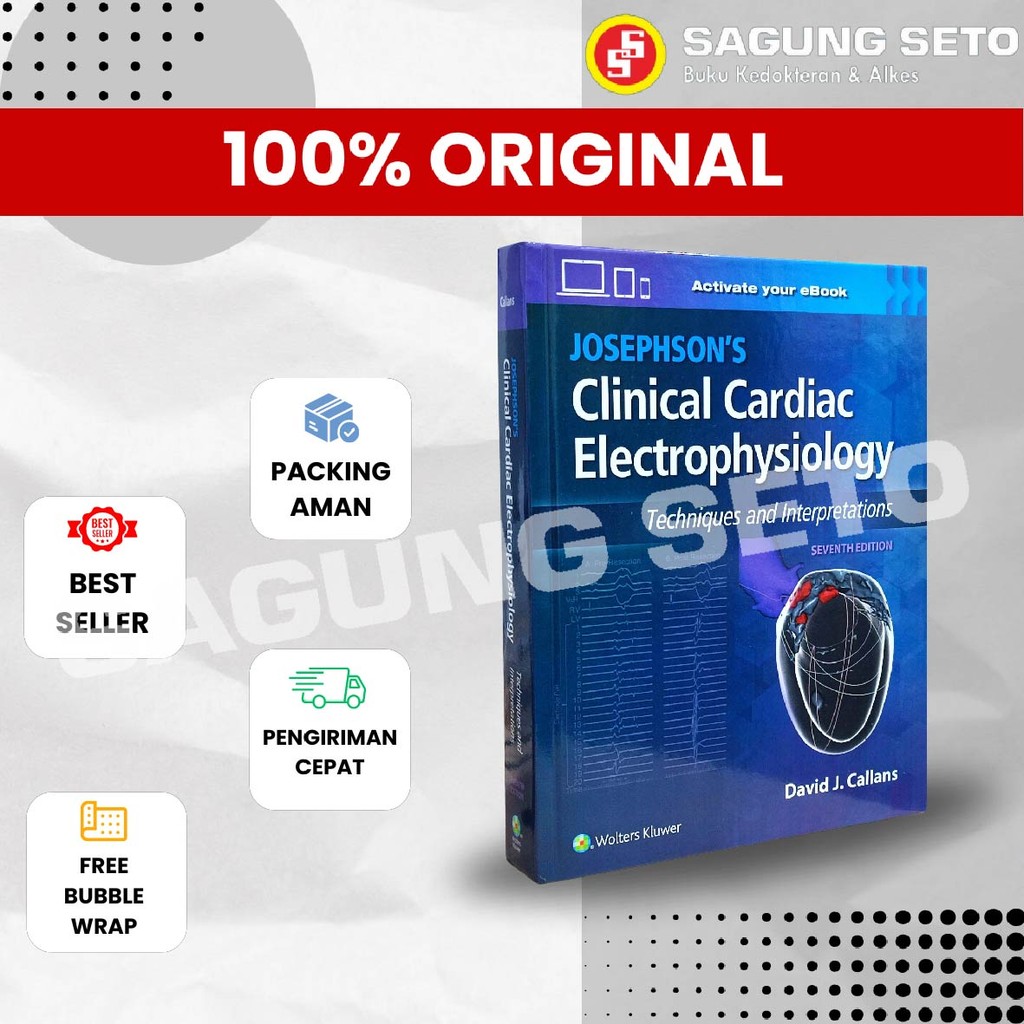 Jual BUKU JOSEPHSONS CLINICAL CARDIAC ELECTROPHYSIOLOGY 17ED - CALLANS | Shopee Indonesia