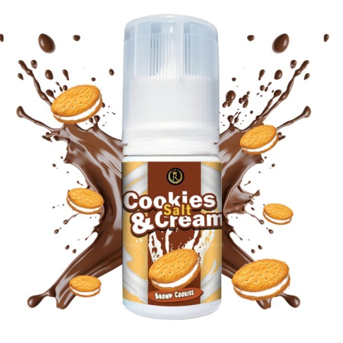 Jual Cookies & Cream V6 Brown Cookies Salt Nic 30mL by Radja Brew ...