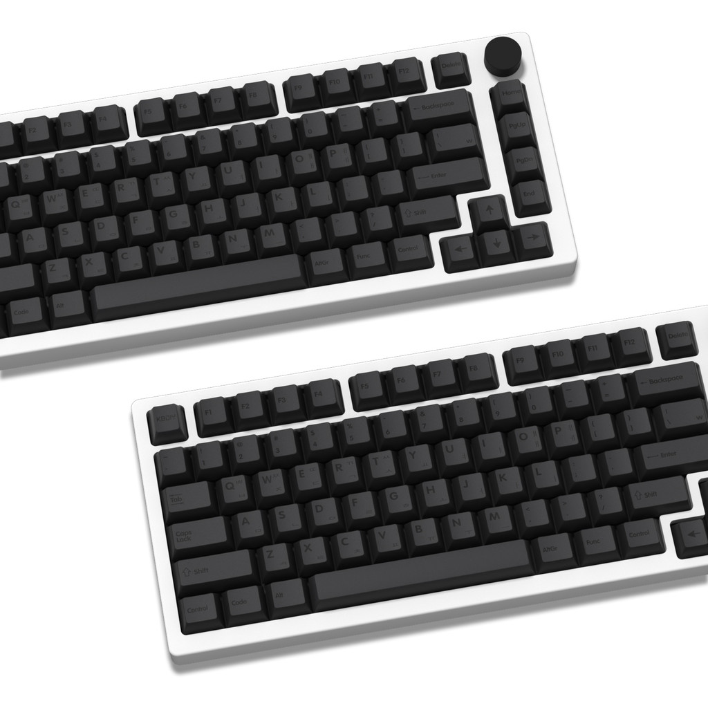 Jual KBDiy Korean Retro GMK Keycaps Minimal Gray Cherry Profile PBT ...